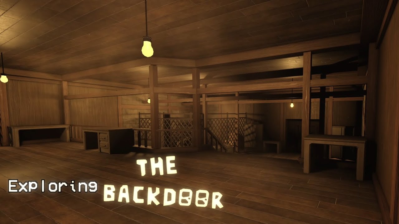 THE BACKDOOR - Roblox DOORS - YouTube