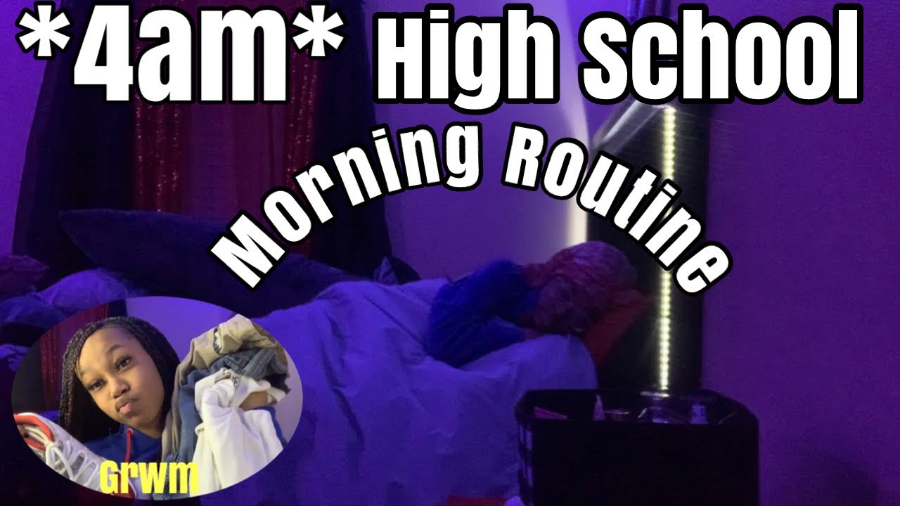 *4am* High School Morning Routine | Asia Neek - YouTube