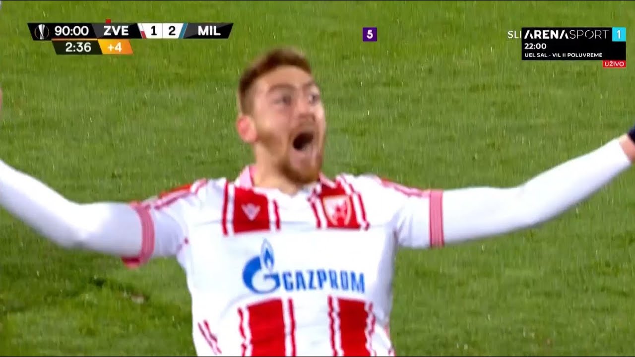 CRVENA ZVEZDA – MILAN 2:2, Milan Pavkov još jednom evropskom prvaku ...