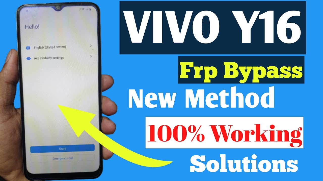 Vivo Y16 (V2204) Frp Bypass Without Pc New Method || 100% Working ...