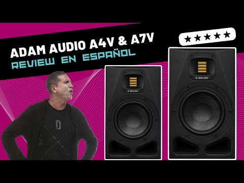 ADAM AUDIO A4V & A7V Unboxing & Review (Español) - YouTube