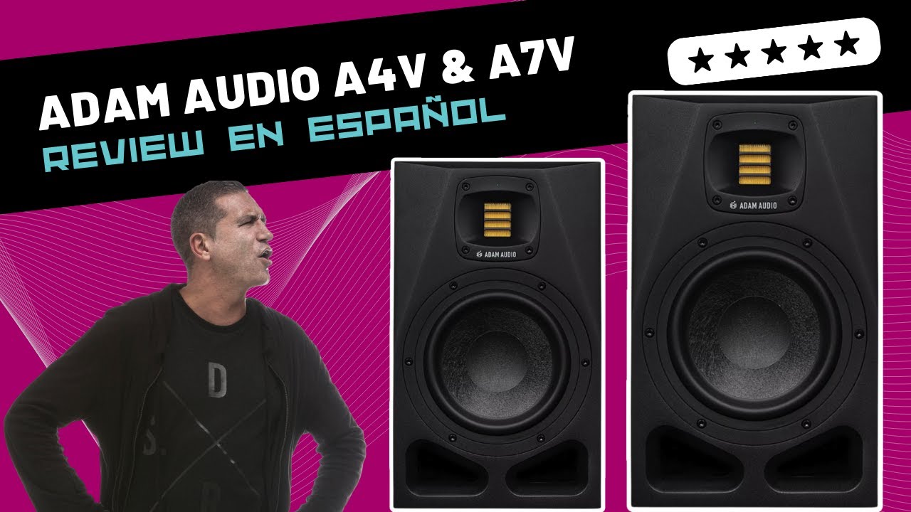 Adam Audio A4V & A7V 🇪🇸 Unboxing & Review - YouTube