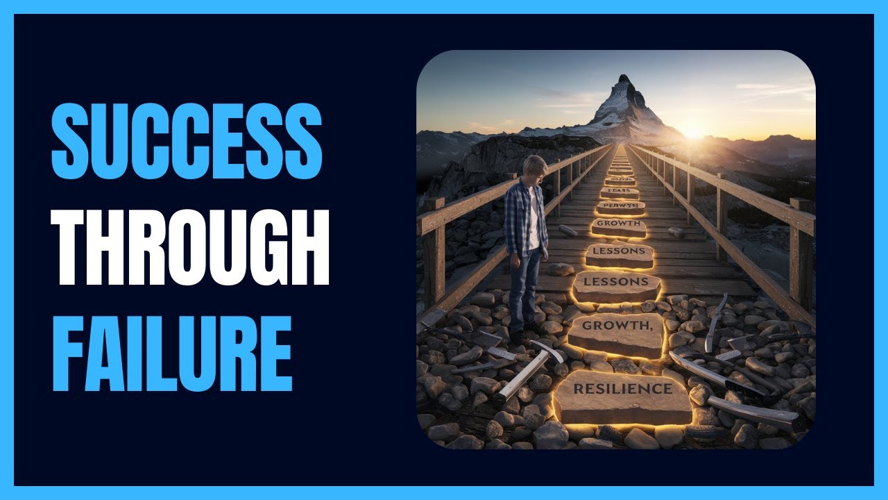 Why You Need Failure to Succeed - YouTube