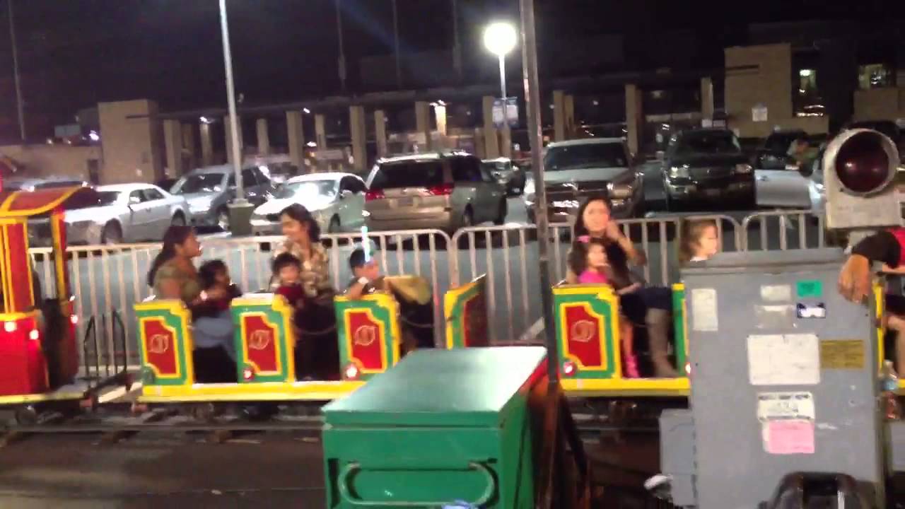 Carnival train ride - YouTube