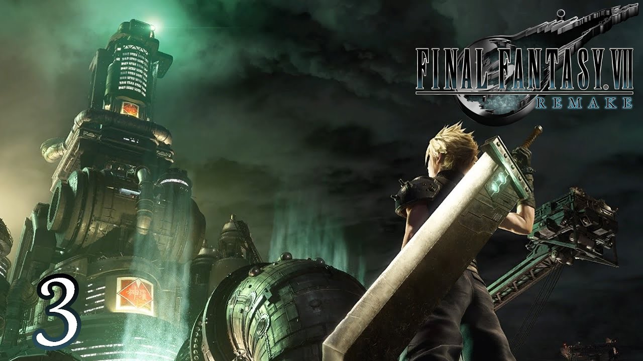 Another reactor down - Let's Play Final Fantasy 7 Remake - 3 - YouTube