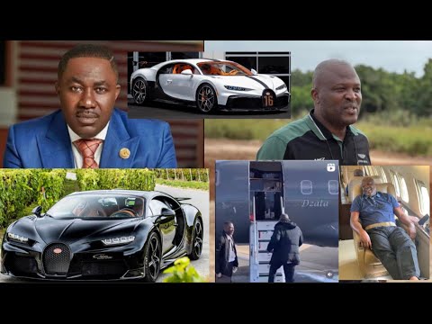 Ibrahim Mahama shows his private Jet+ Kwame Despite flaunt his Bugatti ...