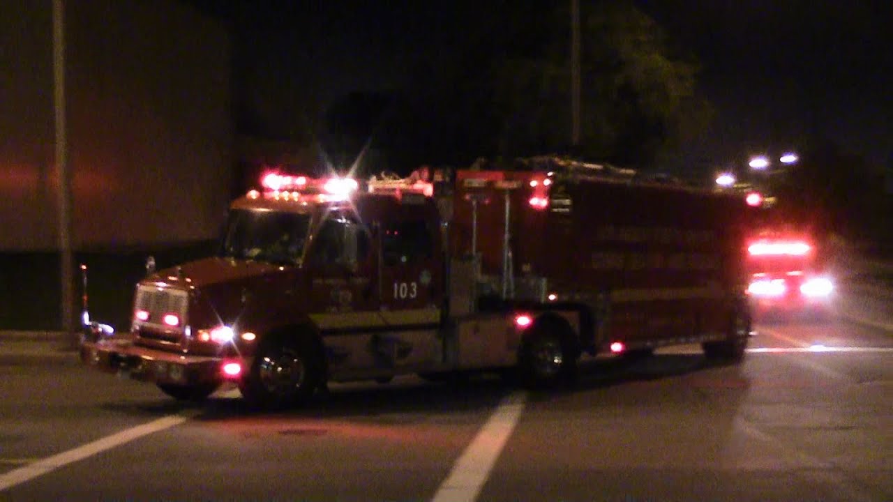 LACoFD USAR TF 103 Responding! - YouTube