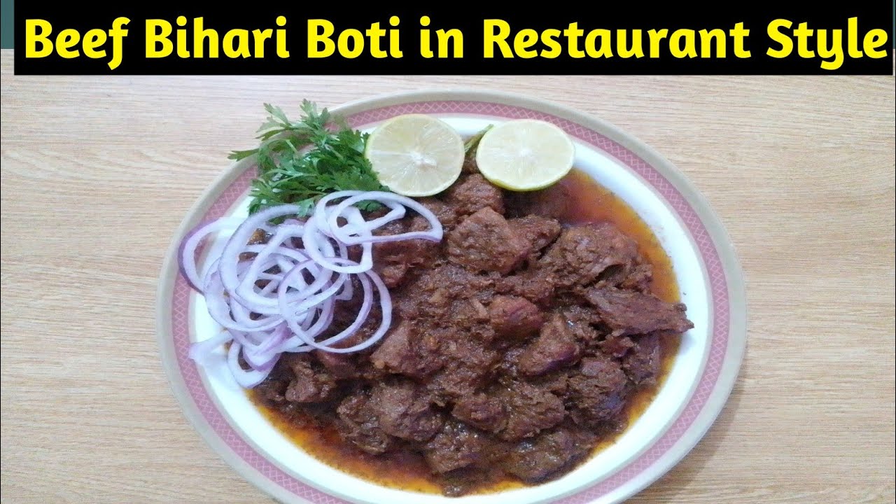 Amazing Special Beef Bihari Boti Recipe by SSVLOGS73|beef bihari boti ...