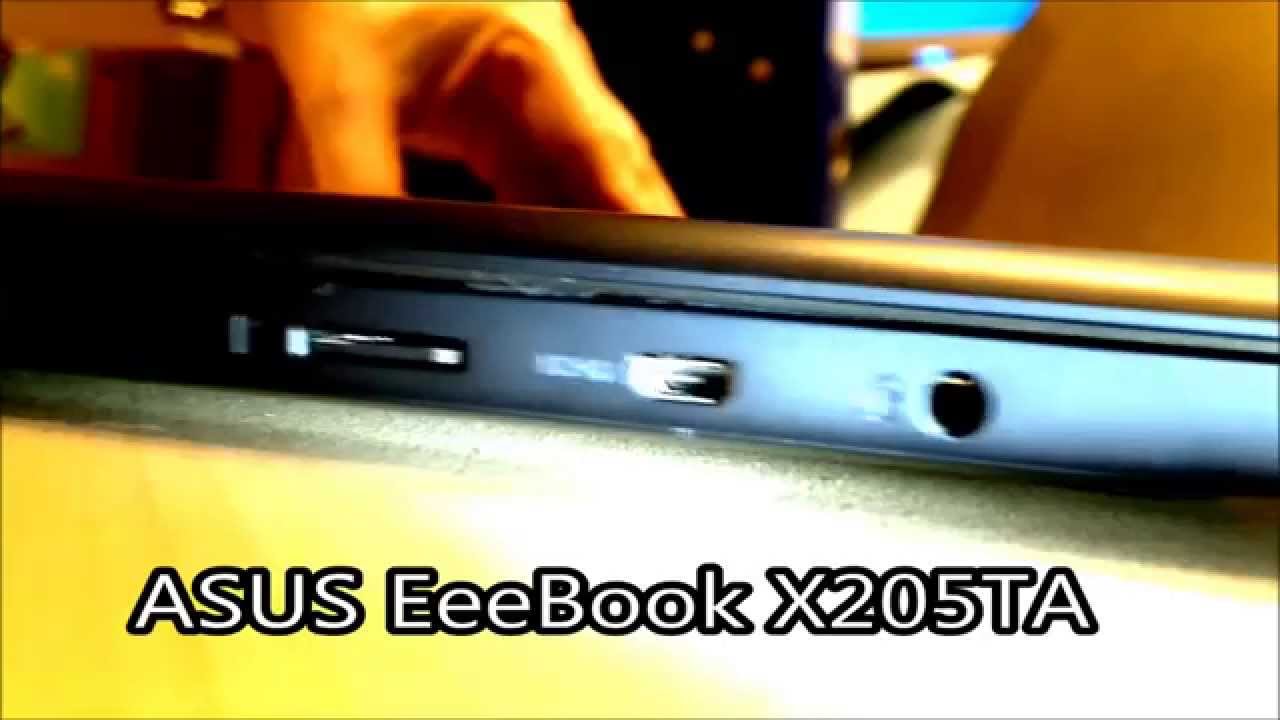 ASUS EeeBook X205TA - YouTube