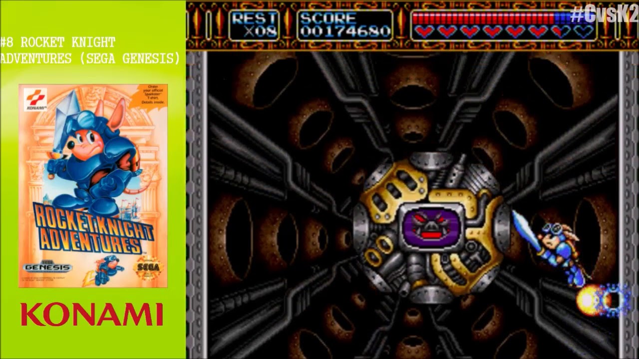 CAPCOM VS KONAMI 2.0: Rocket Knight Adventures (Genesis) - Part 2 ...
