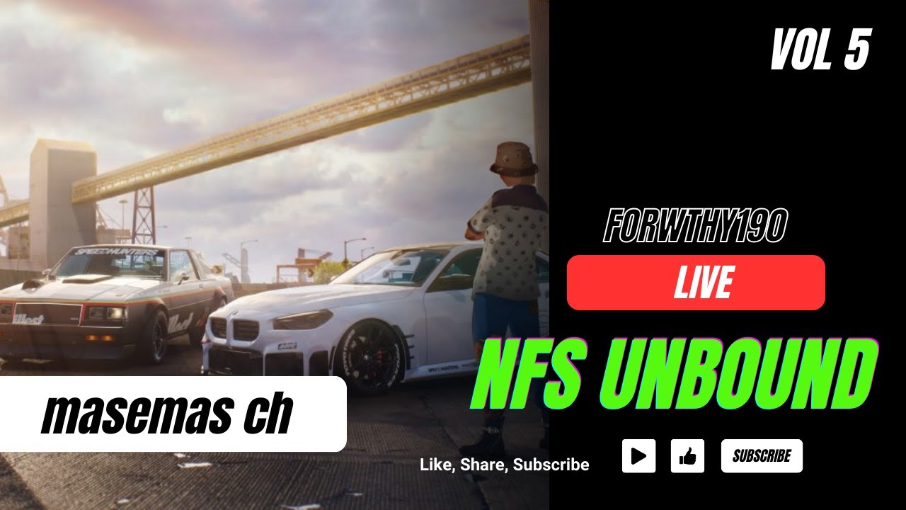 NFS UNBOUND ONLINE/PC STEAM|INDO|Livestream bentar nyoba avatar #gaming ...