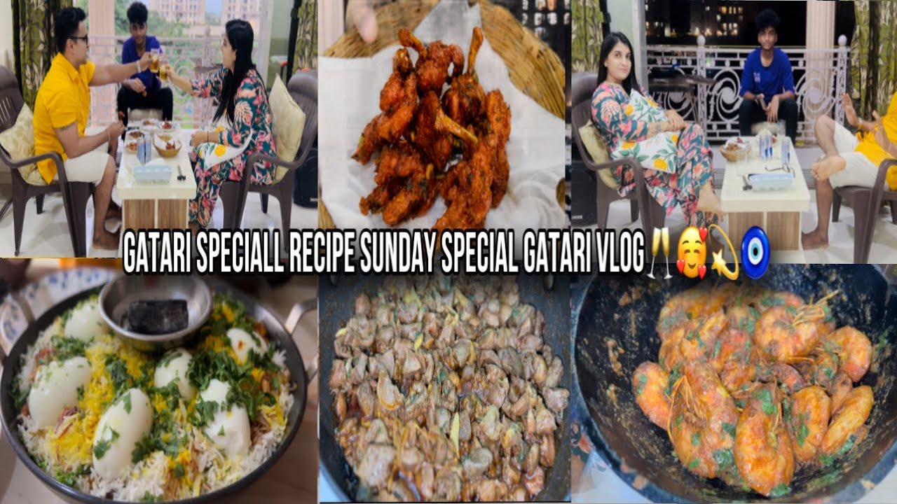 Gatari speciall Chicken 🐓🍤🥚🥨🍗recipe | Sunday special | Gatari vlog# ...