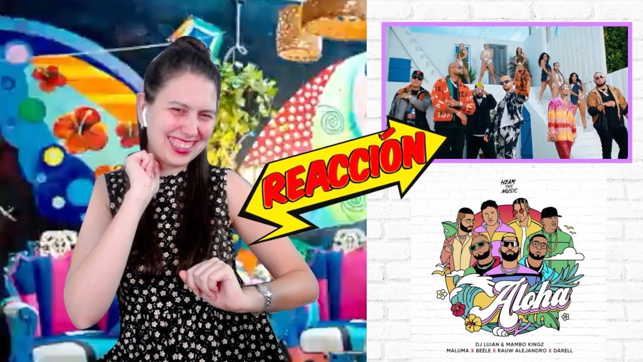 REACCIÓN a Maluma X Beéle x Rauw Alejandro x Darell x Dj Luian & Mambo ...