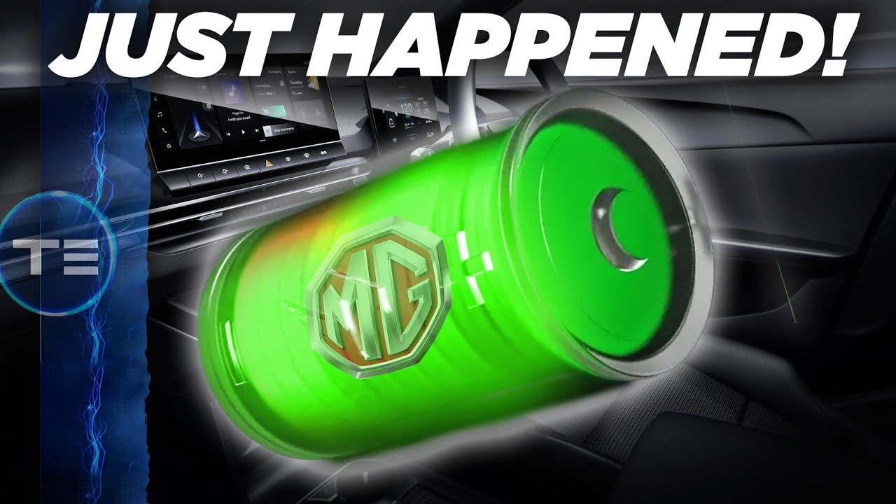 SMART MG4! REVEALS The Thinnest Battery in Class - YouTube