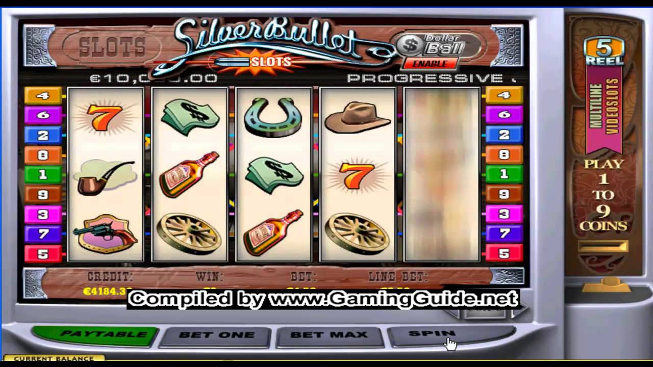 Europa Casino Silver Bullet Slots - YouTube