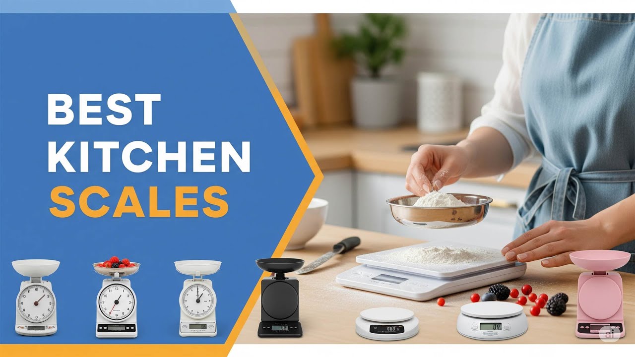 TOP 5 Best Kitchen Scales 2026 | stainless steel food scale - YouTube