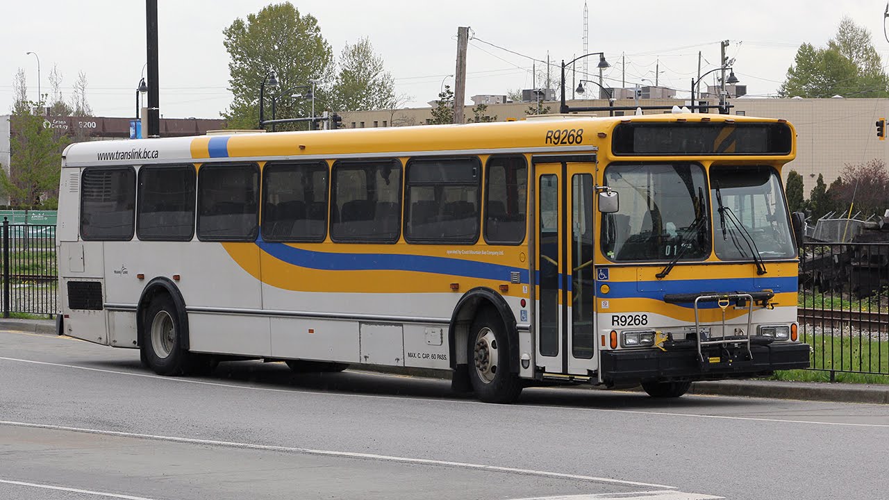 CMBC Translink 2001 Orion V suburban 05.501 #9268 - Detroit Diesel ...