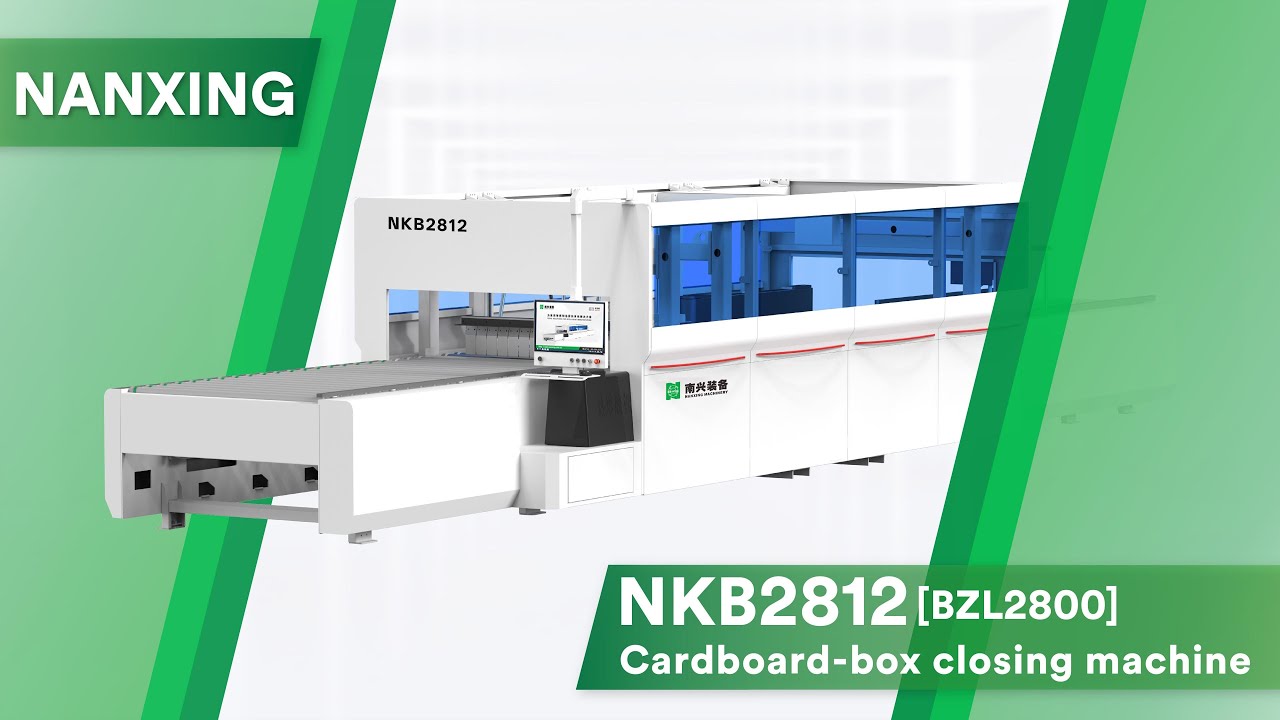 Seamless closing for Cardboard-box! Nanxing NKB2812(BZL2800) Cardboard ...