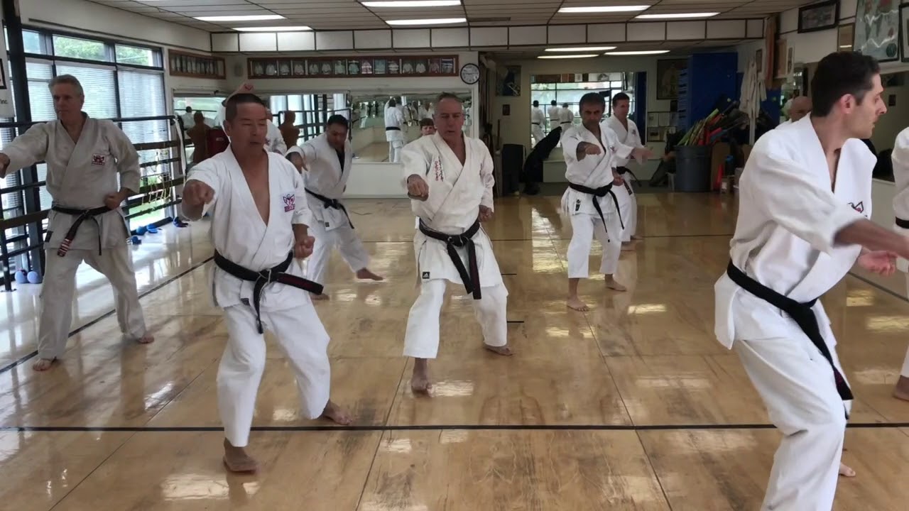 Uke No Kata - Gosoku Ryu Karate - Soke Takayuki Kubota 10th Dan - YouTube