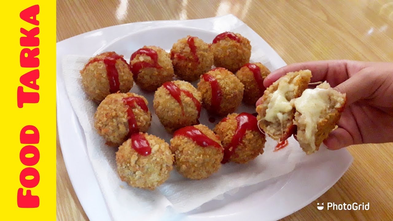 Potato cheese balls recipe by "Food Tarka" - YouTube