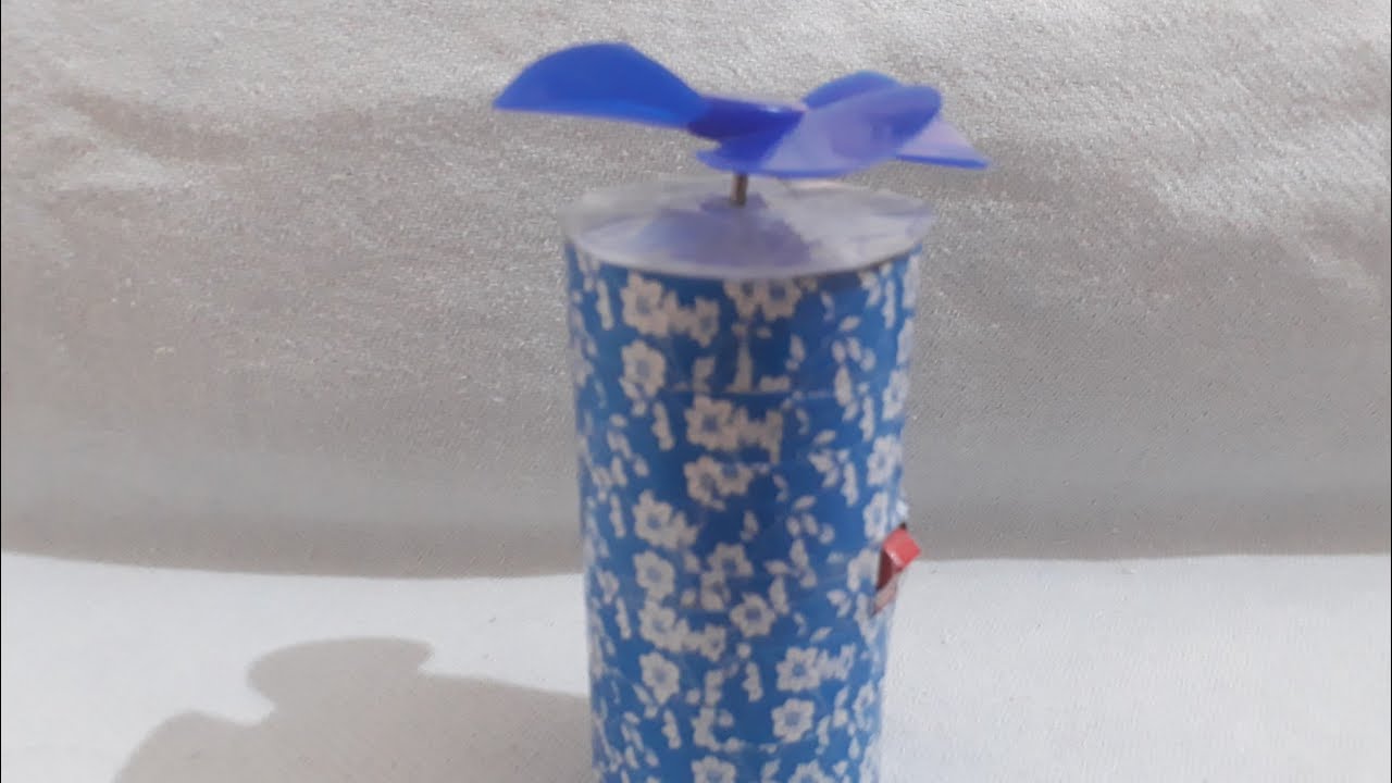 DIY MINI FAN - YouTube