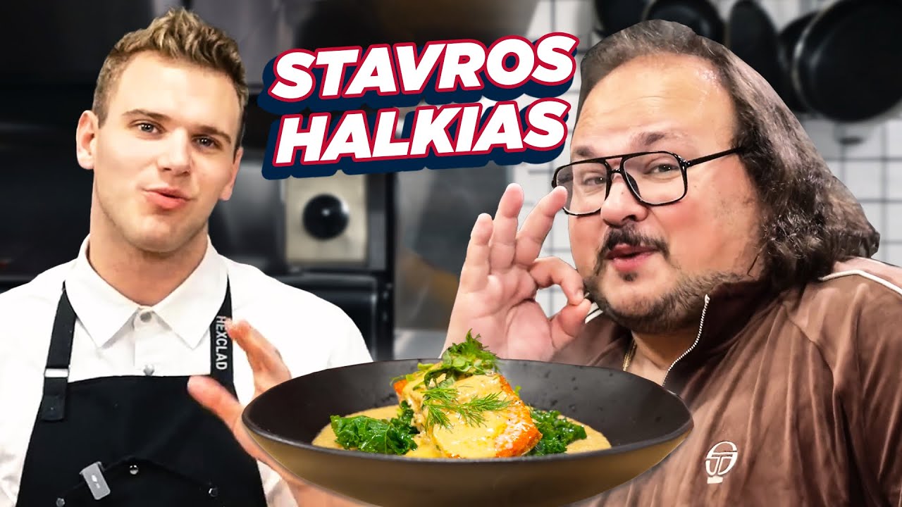 Stavros Halkias Tries To Eat Healthy | Whats For Lunch - YouTube