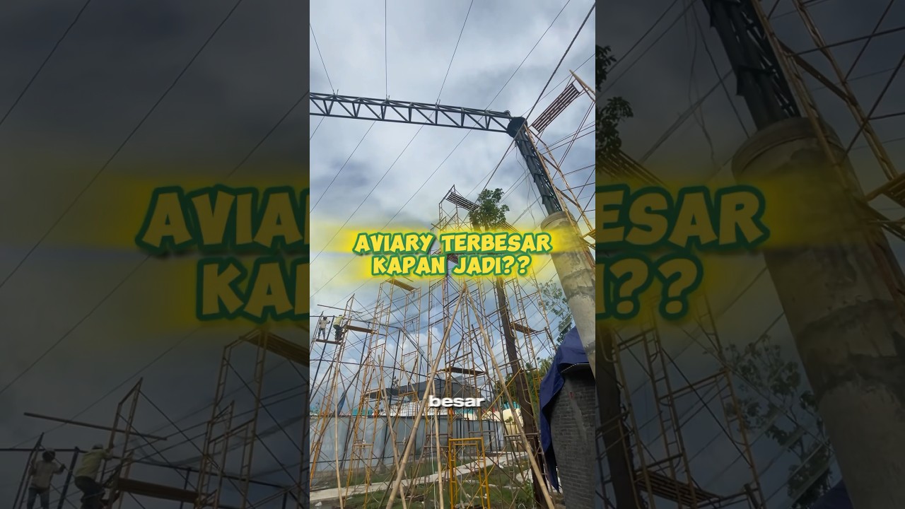 Aviary lebih besar dari punya irfan Gunawan! - YouTube
