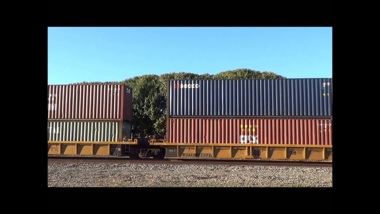CSXT Boxcar Logo ES44ACs Leading NS 208 10/25/14 - YouTube