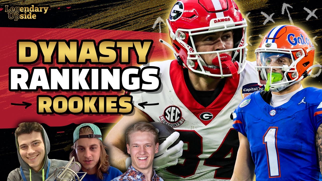 Rookie Rankings Breakdown w/ Jakob Sanderson and Davis Mattek - YouTube