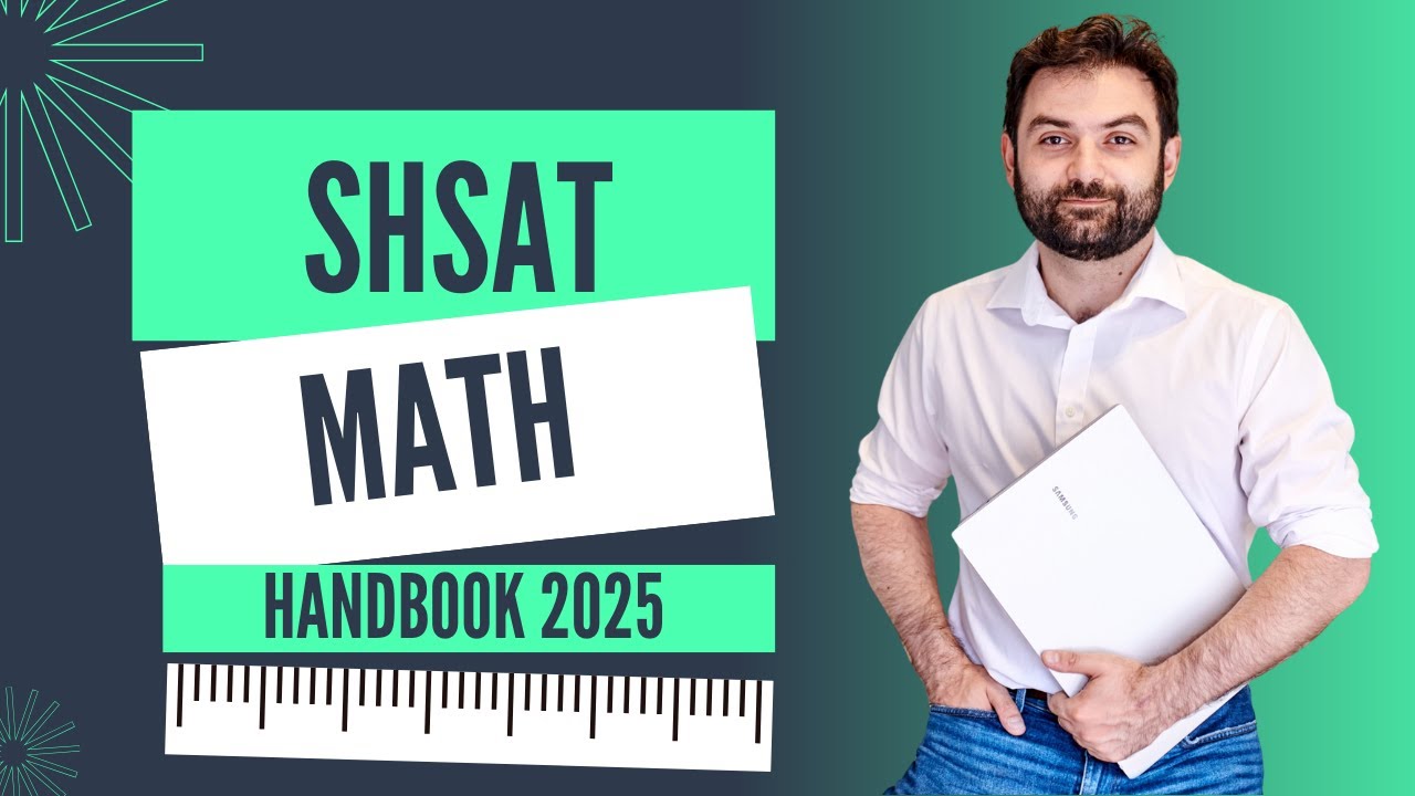 SHSAT Math Section. Handbook 2025. LECTURE 1 - YouTube