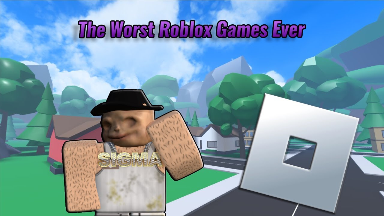 Playing The Worst Roblox Games Ever Made - YouTube
