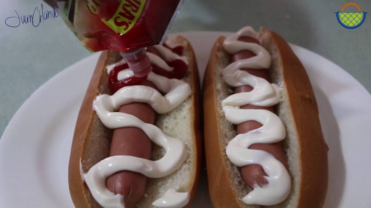 Receta Hot Dog Tradicional - YouTube