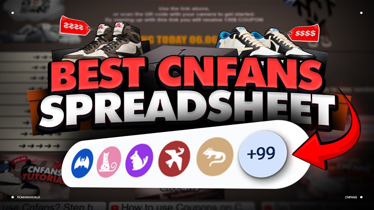 BEST CNFANS SPREADSHEET 2025 ️(4000+ Products) - YouTube