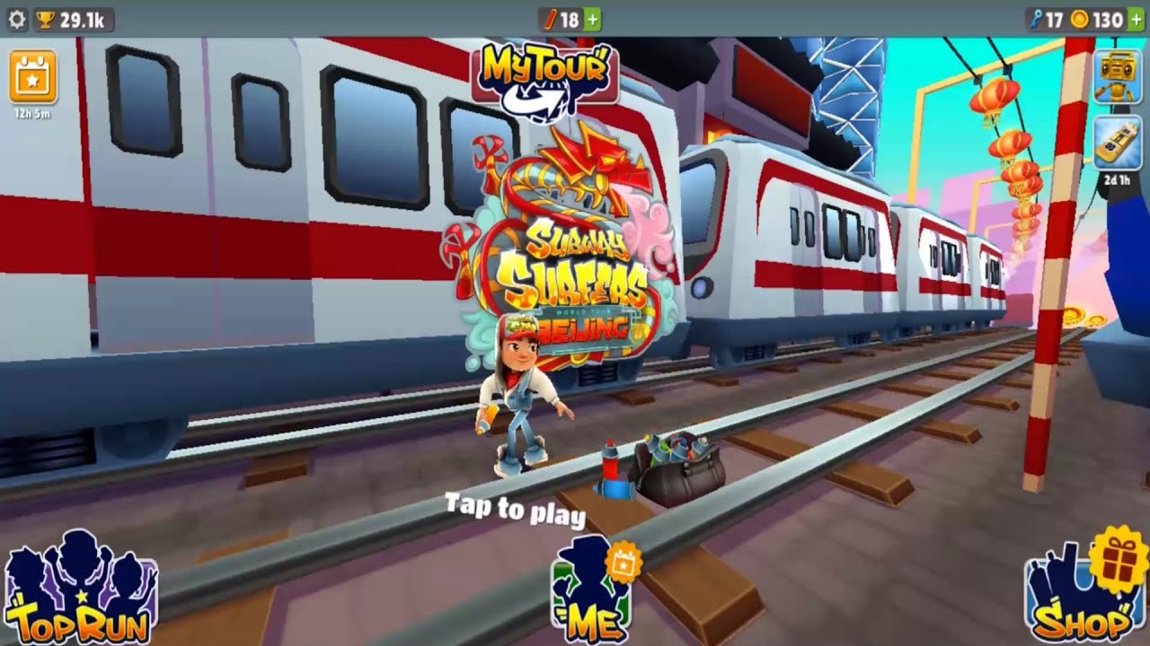 Subway Surfers Gameplay Pc Hd Youtube