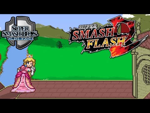 SSF2 vs SSBC Comparison - Princess Peach - YouTube