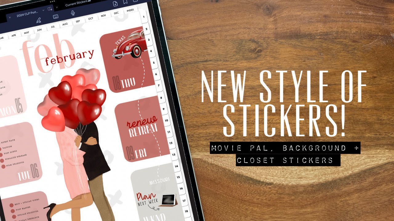 🥳 a NEW style of digital sticker! LOVING THIS SO MUCH! 🤩 Also those ...