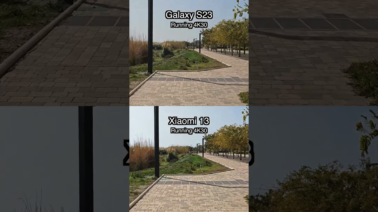 Xiaomi 13 VS Samsung Galaxy S23 Video Stabilization Test