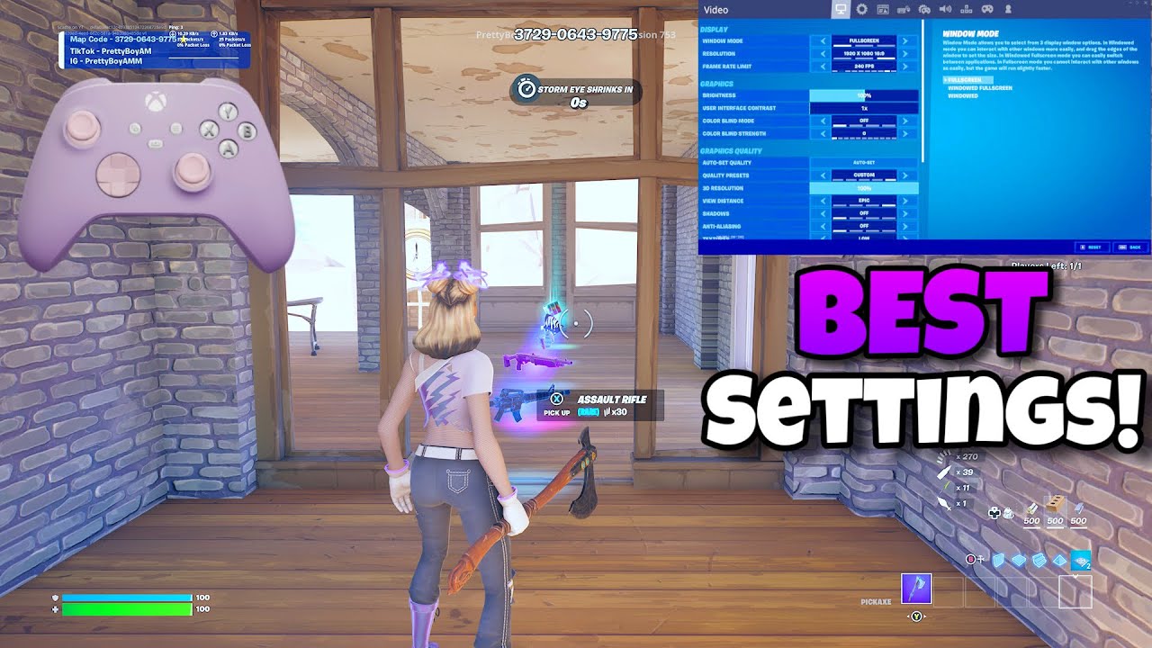 Smooth Xbox Player 😈 + BEST Controller Settings For Fortnite! - YouTube
