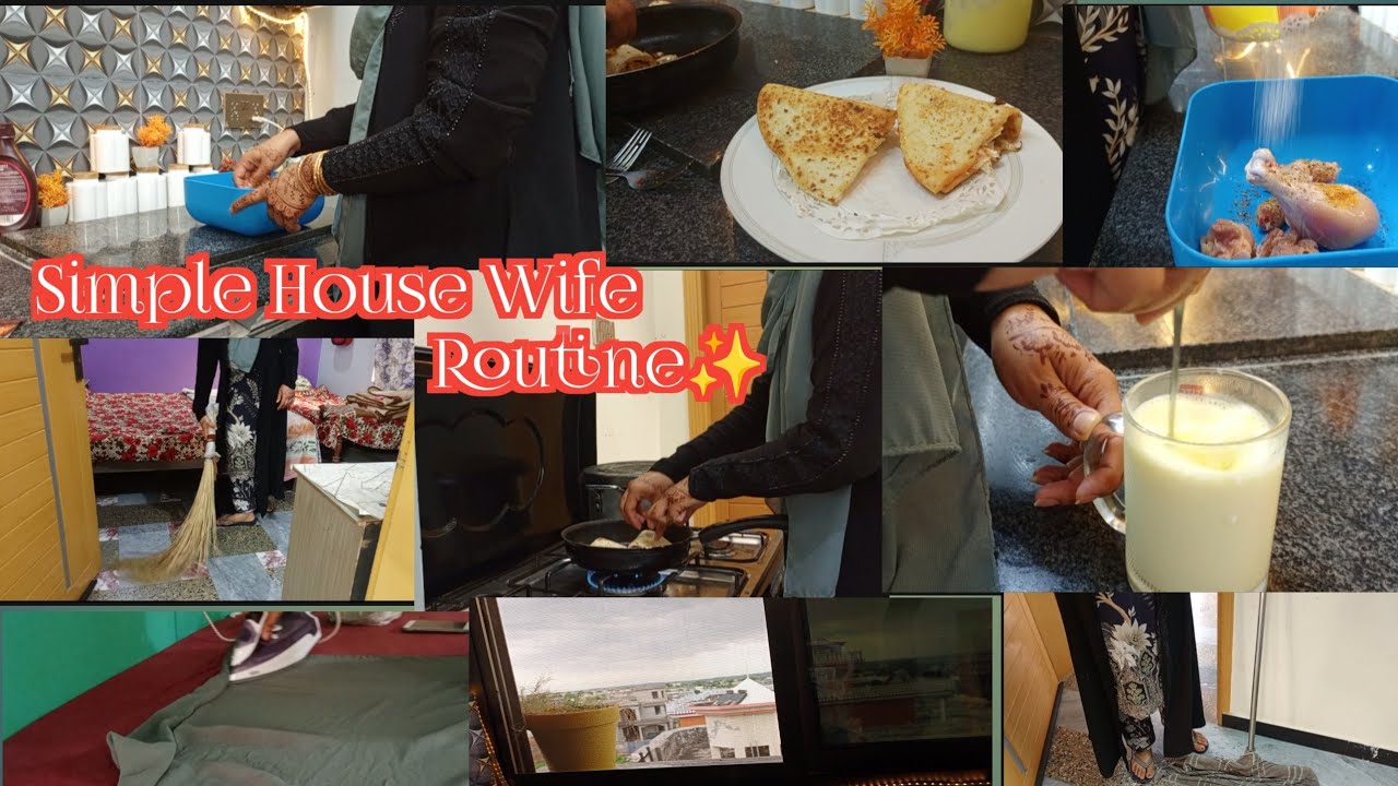 Simple Routine Of A House|Friday Routine vlog|How I maintain My House ...