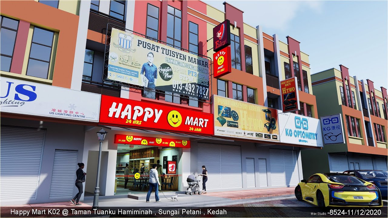 Happy Mart convenience store K02 @14/12/2020 - YouTube