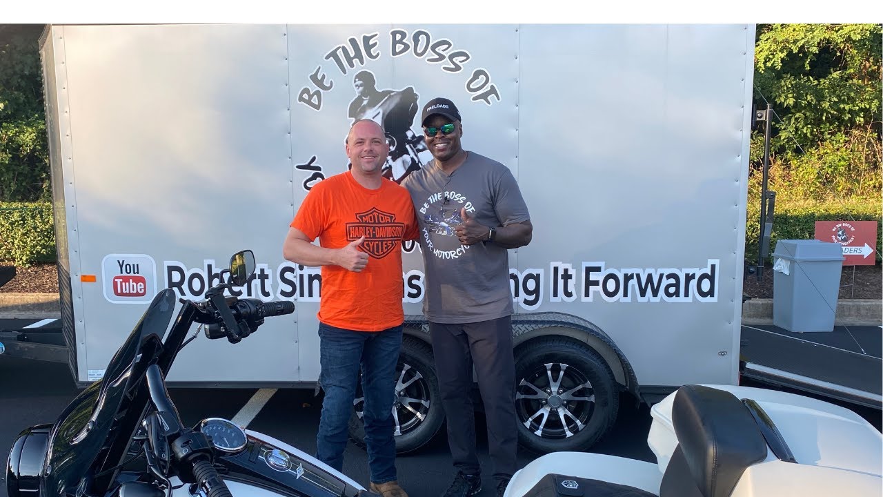 Robert Simmons Slow Speed Motorcycle Training Session in Columbia, MD ...