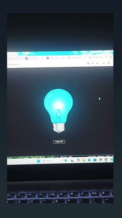 CSS Bulb Animation . #webdeveloper #webdevelopment#coding#css - YouTube