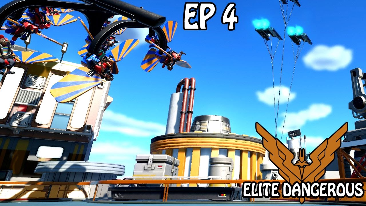 F-63 Condor Ride Skin | Elite Dangerous | Planet Coaster Beta | EP 4 ...