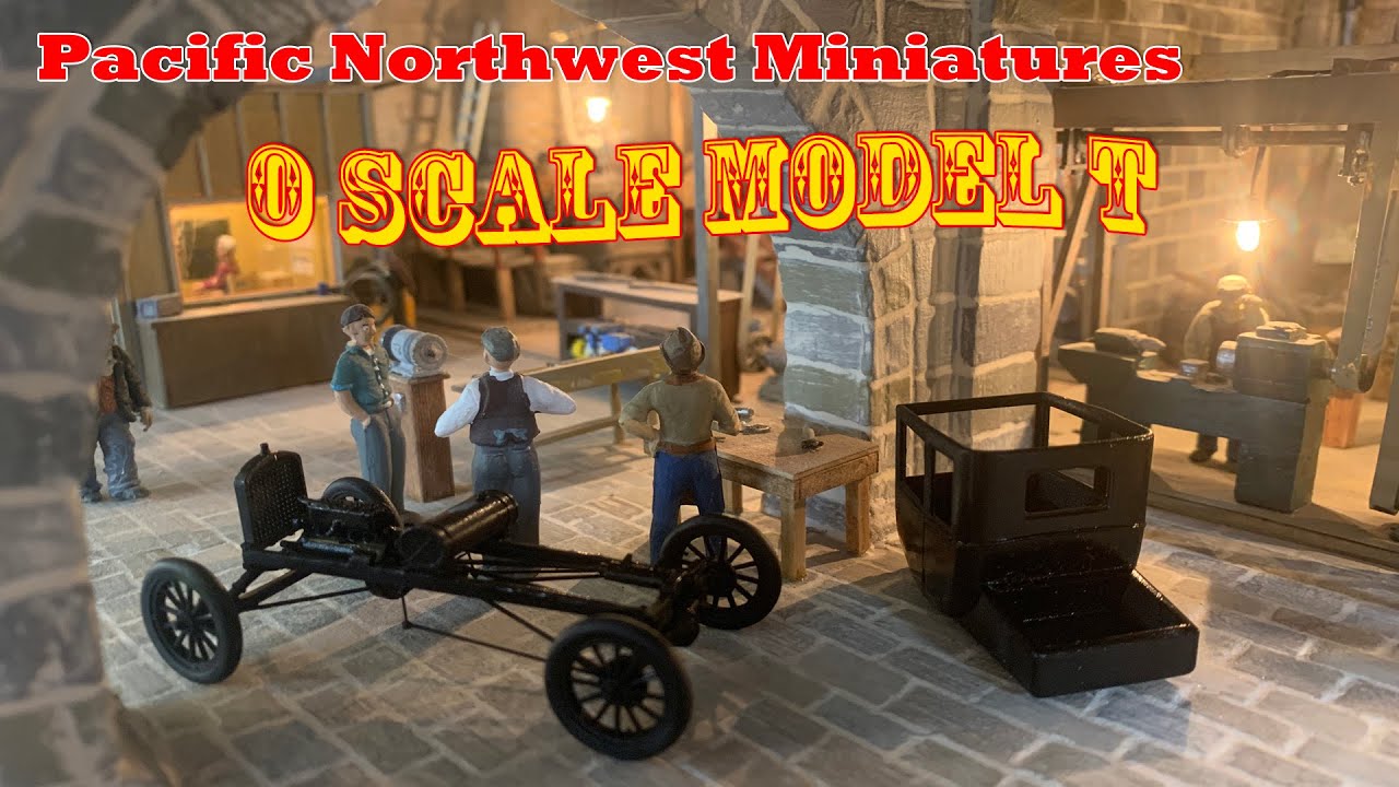 Building the O scale Model T Ford by Northwest Miniatures - YouTube