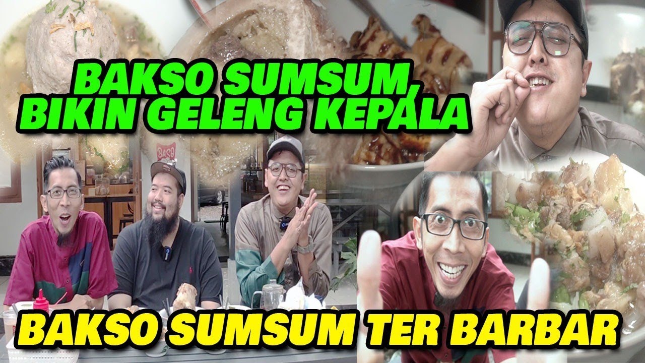 JUARA UMUM !! RAJANYA BAKSO TULANG SUMSUM‼️KULINER BAKSO FAVORIT DI ...