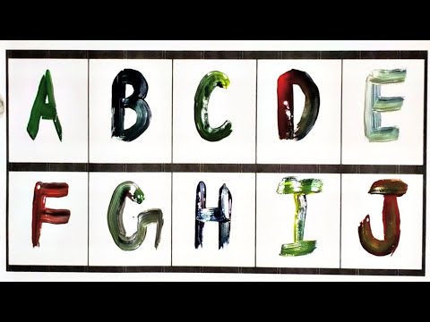 Abcd word for kids | abcd | A to Z | A For Apple B for Ball | - YouTube