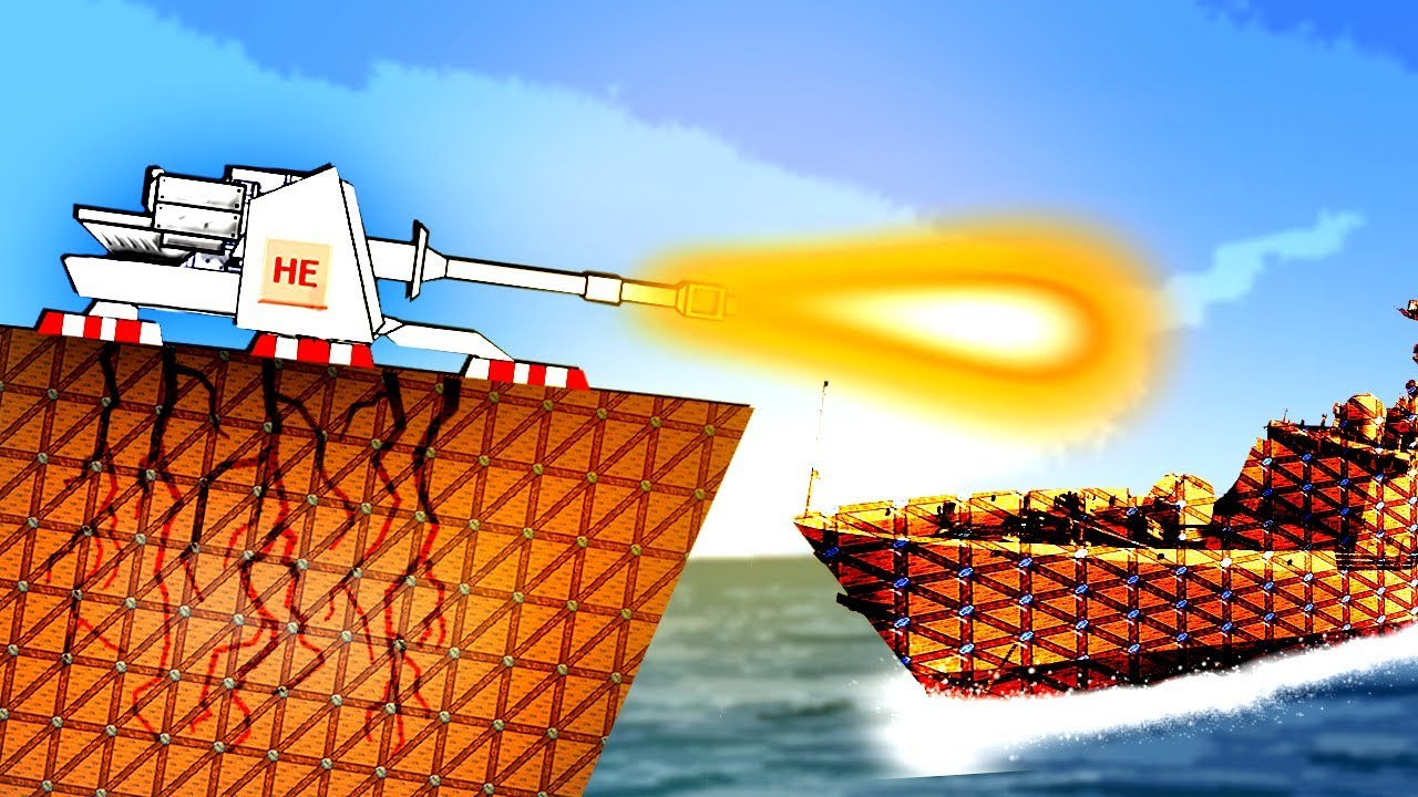 Heaviest Cannon of all Time Destroys Even More Than We Wanted in Forts ...