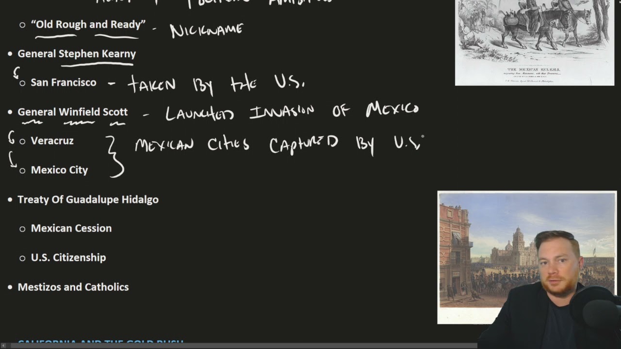 Openstax U.S. History - 11.4 The Mexican-American War, 1846-1848 - YouTube