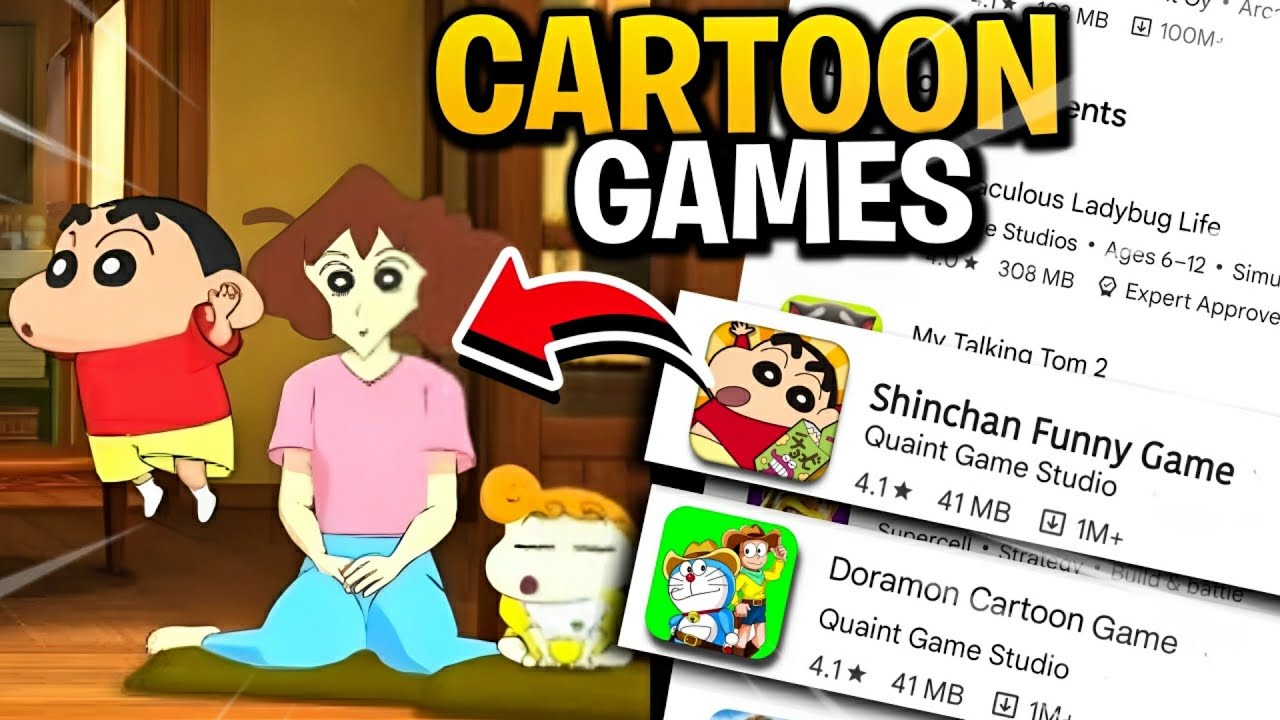 I found the Best Cartoon Games ! - YouTube