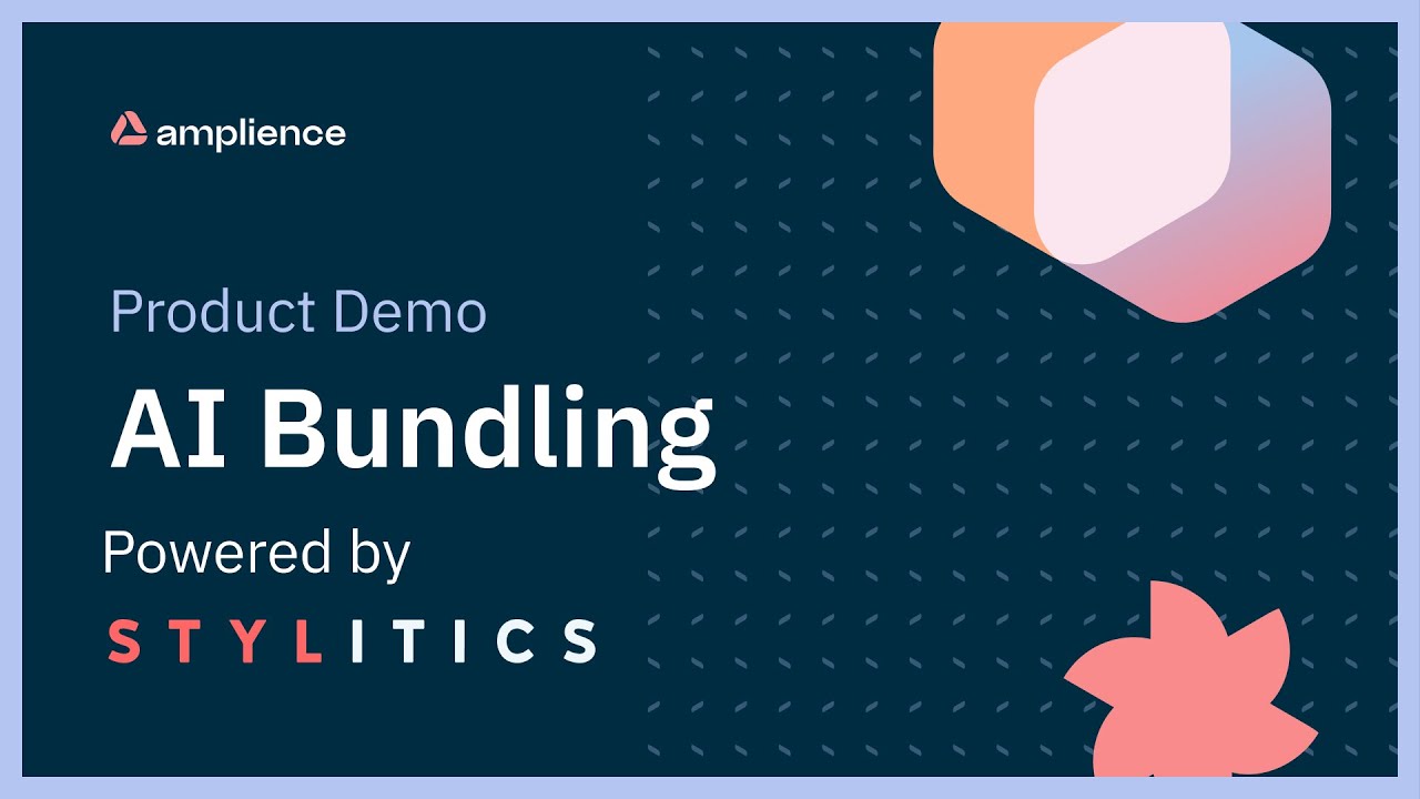 Product Demo: AI Bundling powered by Stylitics - YouTube